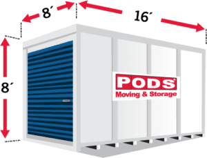 PODS Container Sizes | Moving & Storage | PODS Manchester