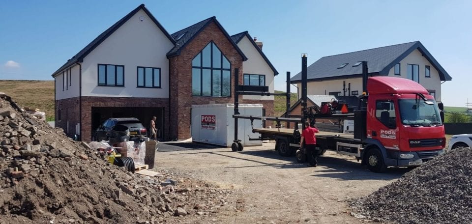 Secure Construction Storage in Manchester: PODS Containers