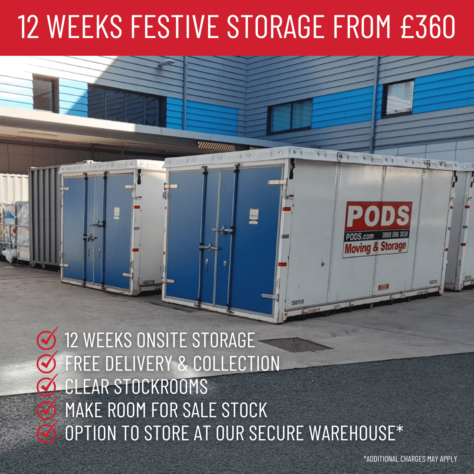 PODS Emergency Storage | Rapid Response Storage